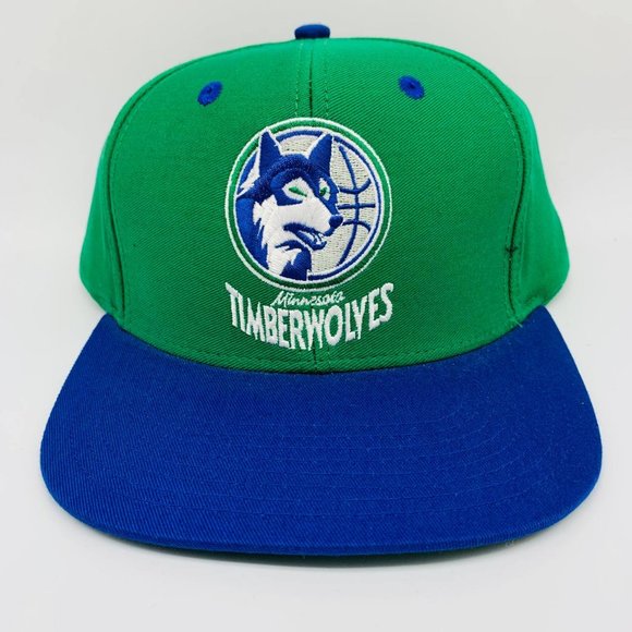 adidas | Accessories | Vintage Minnesota Timberwolves Nba Adidas Hat ...